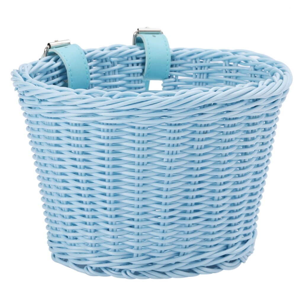 Front Handlebar Rattan Handwoven Basket Woven Bike Basket for Boy Girl ...
