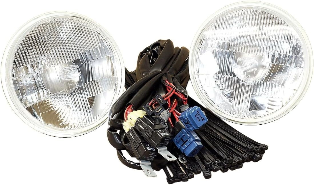 Front Headlight Headlamp Halogen Kit for Toyota Land Cruiser FJ40 FJ45 ...