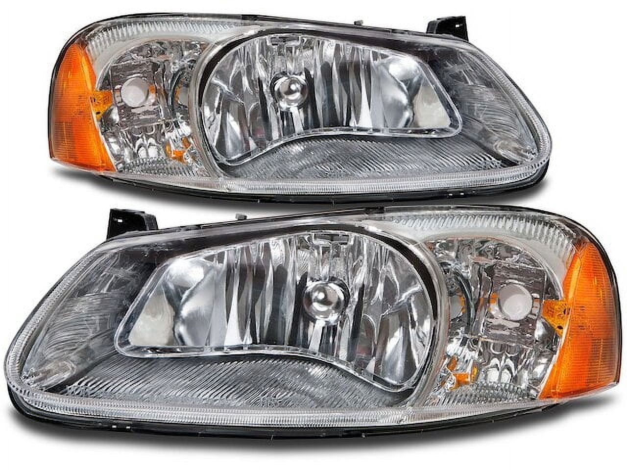 Front Headlight Set - Compatible with 2001 - 2006 Dodge Stratus 2002 ...