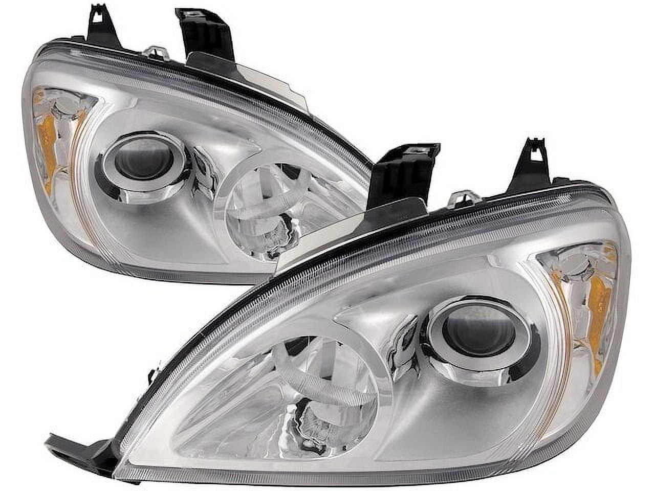 Front Headlight Set - Compatible with 2003 - 2005 Mercedes-Benz ML350 2004 - Walmart.com