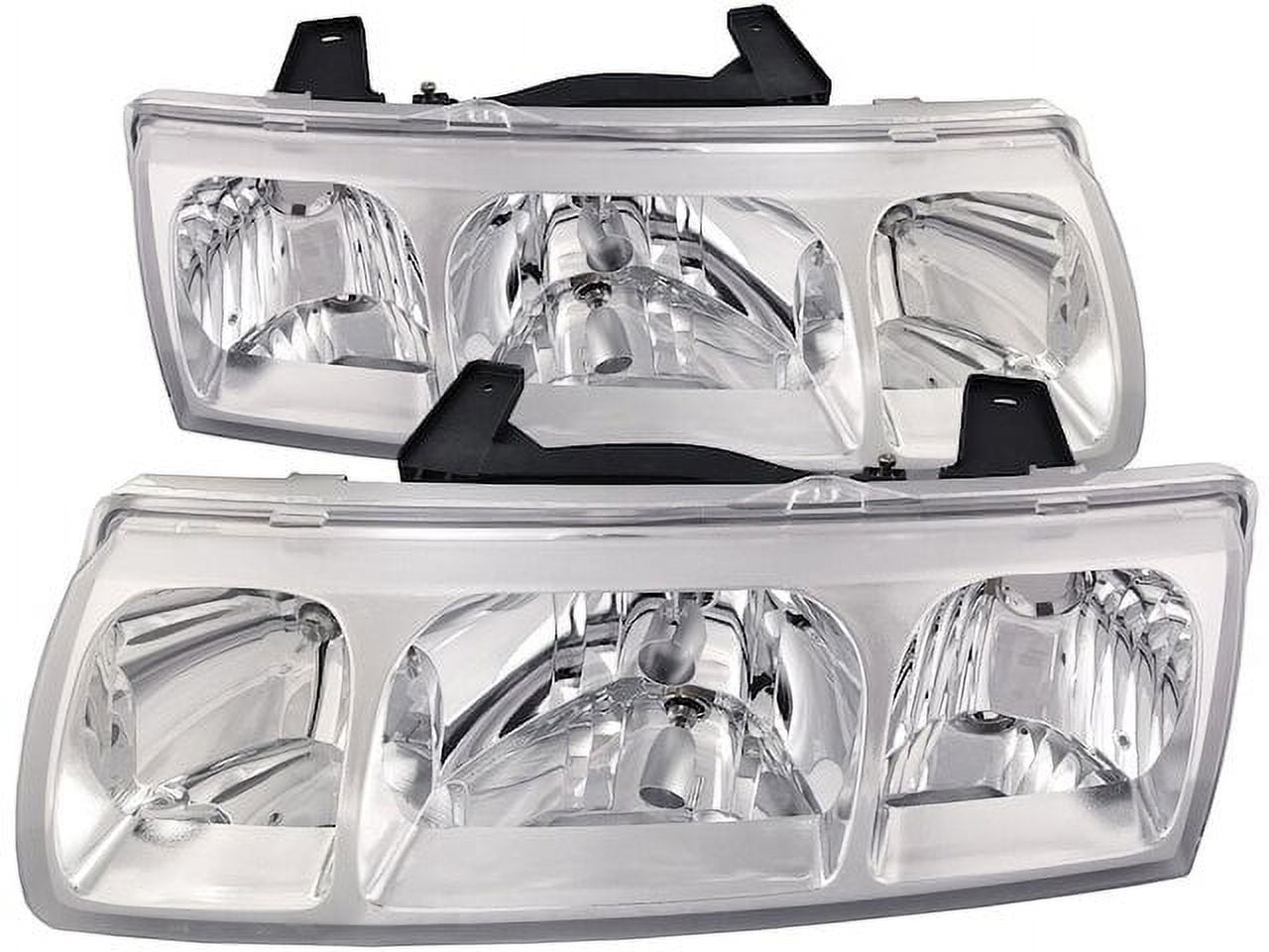 Front Headlight Set - Compatible with 2005 Saturn Vue - Walmart.com