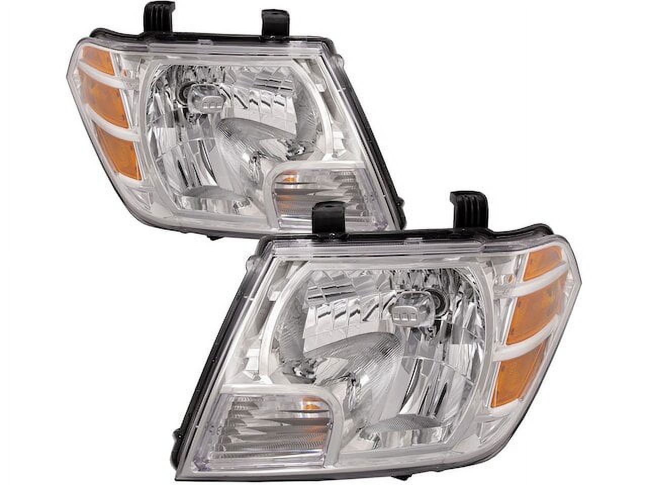 Front Headlight Set - Compatible with 2009 - 2021 Nissan Frontier 2010 ...