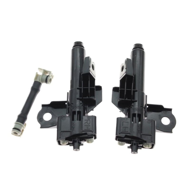 Front Headlight Washer Nozzle Headlamp Cleaning Spray Pump+Cover Cap ...