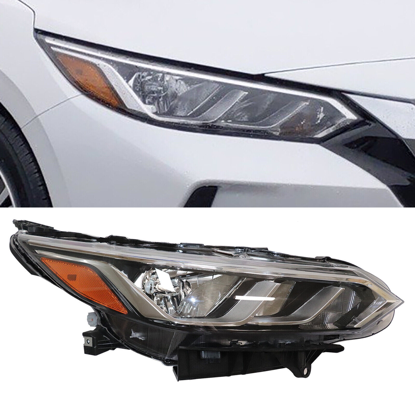 Front Headlight for Nissan Sentra 2020-2022 Halogen automobile front ...