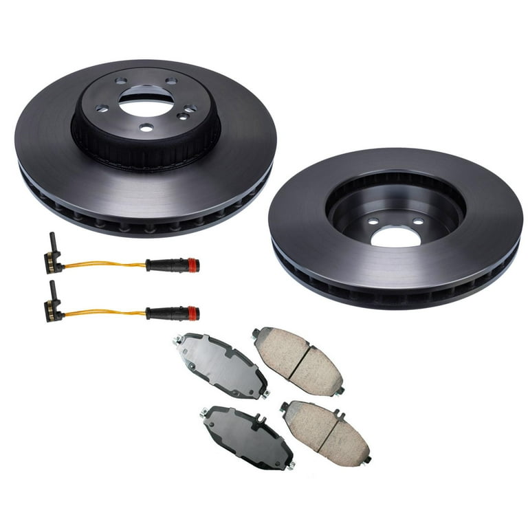 Front High Carbon Brake Disc Rotors Pads for 2015 2021 Mercedes C300 3