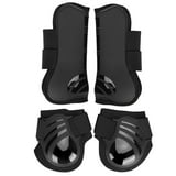 Front Hind Horse Leg Boots, Elastic Horse Boot, Thicken 2 Pair Fits And ...