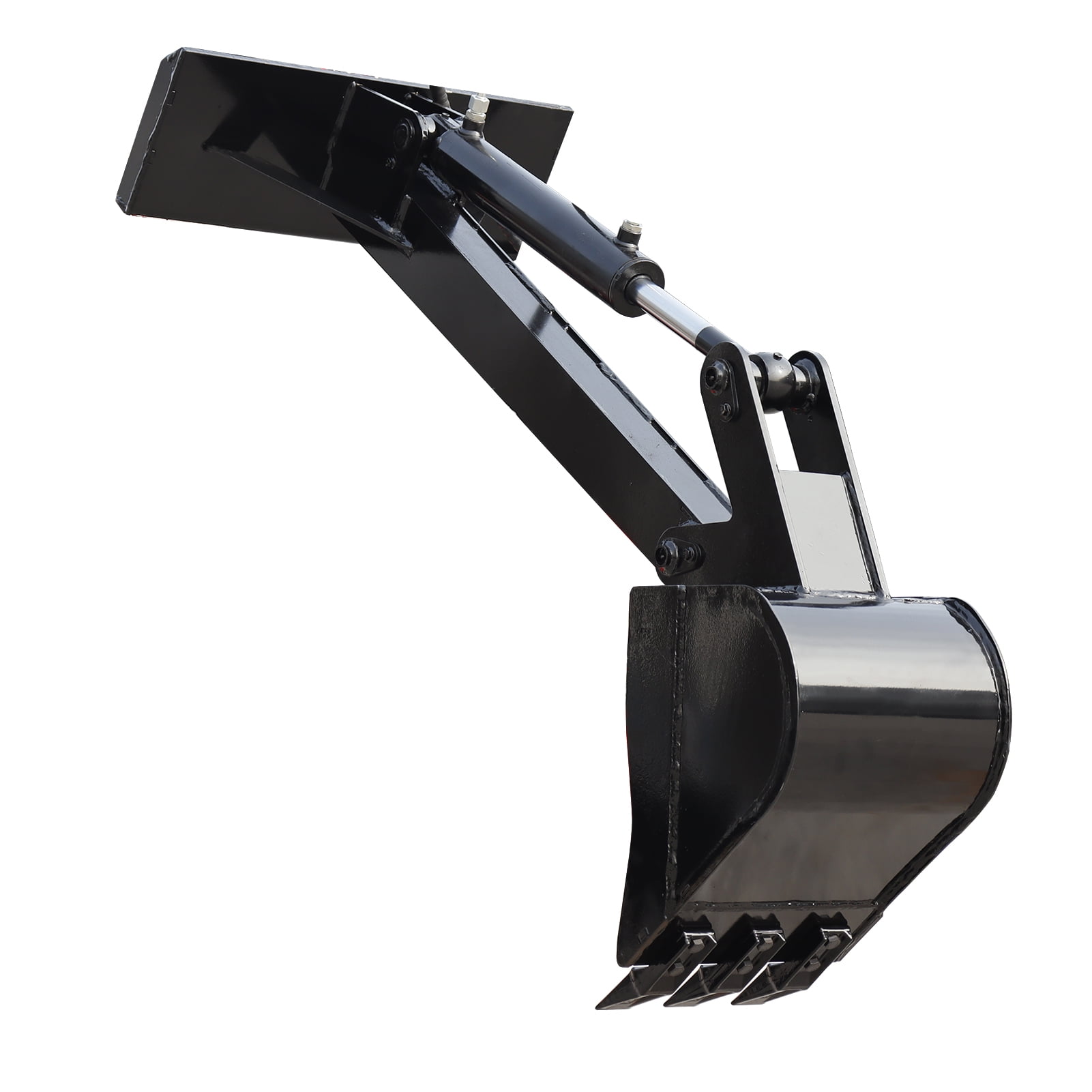 Front Hoe Attachment for Mini Skid Steer Loader 12'' Bucket Width ...