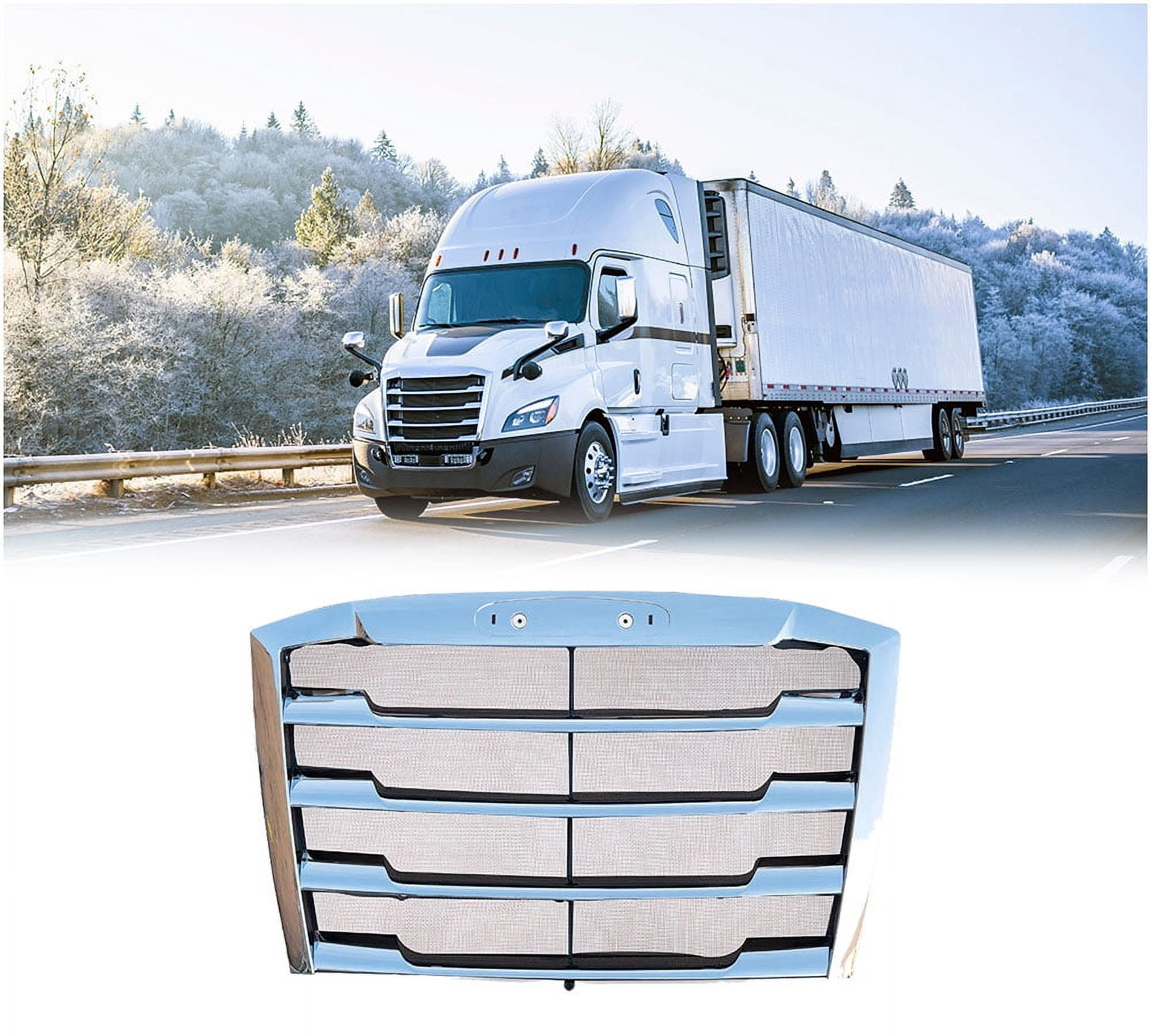 Front Hood Radiator Grille w/ Bug Screen Compatible w/ Freightliner ...