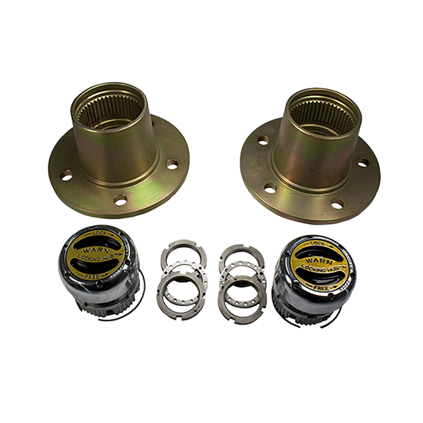 Front Hub Conversion Kit for Jeep CJ & IH Scout, 5 x 5.5" Bolt Pattern ...