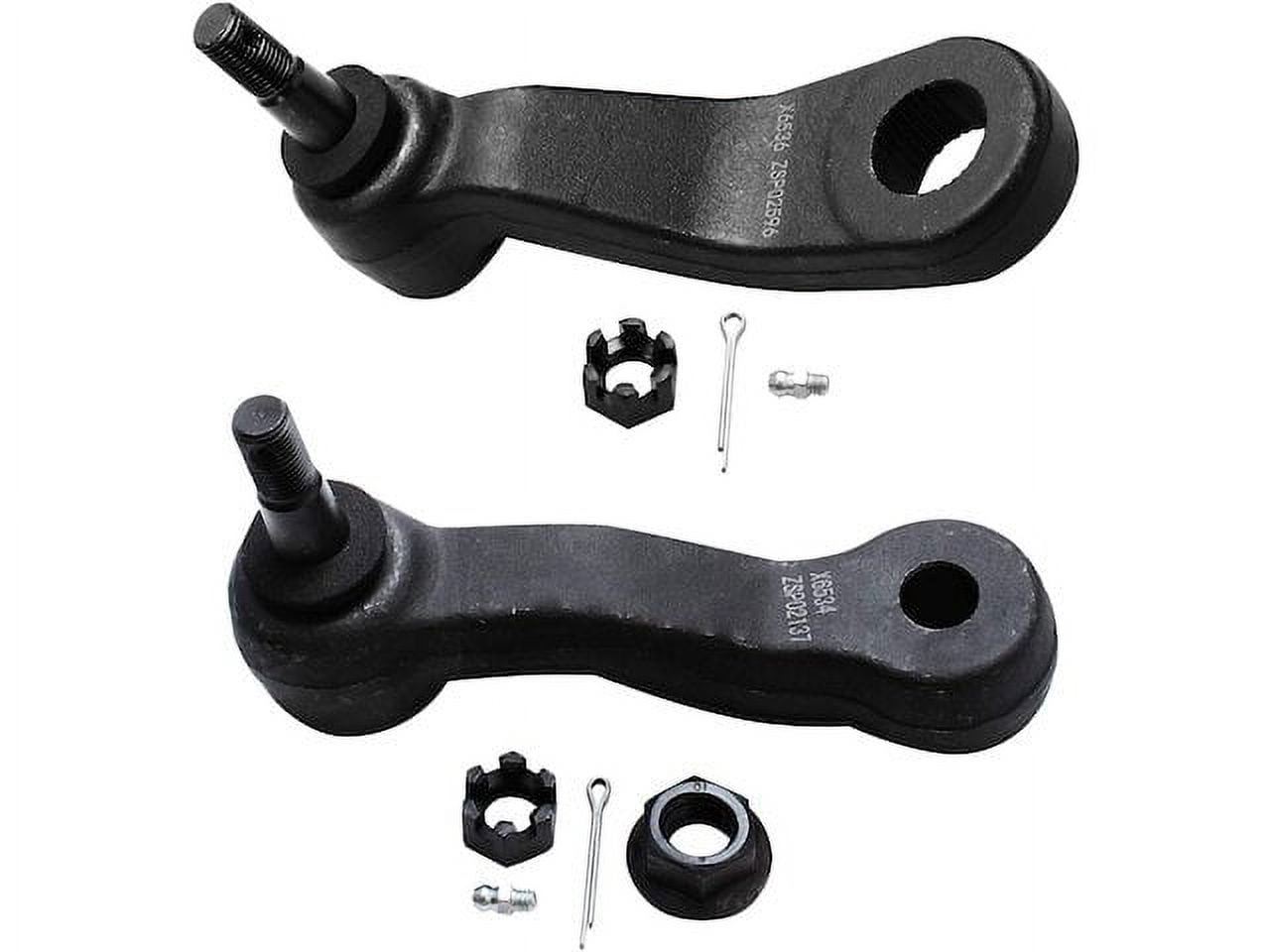 Front Idler Arm and Pitman Arm Kit - Compatible with 2003 - 2010 GMC Savana 2500 2004 2005 2006 ...