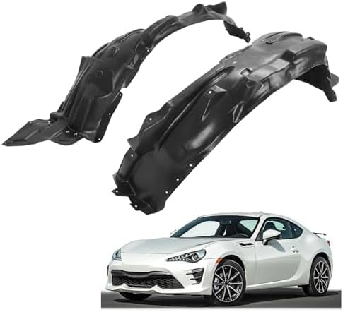 Front Inner Fender Liner Compatible with 2013-2016 Scion FR-S 2017-2020 ...
