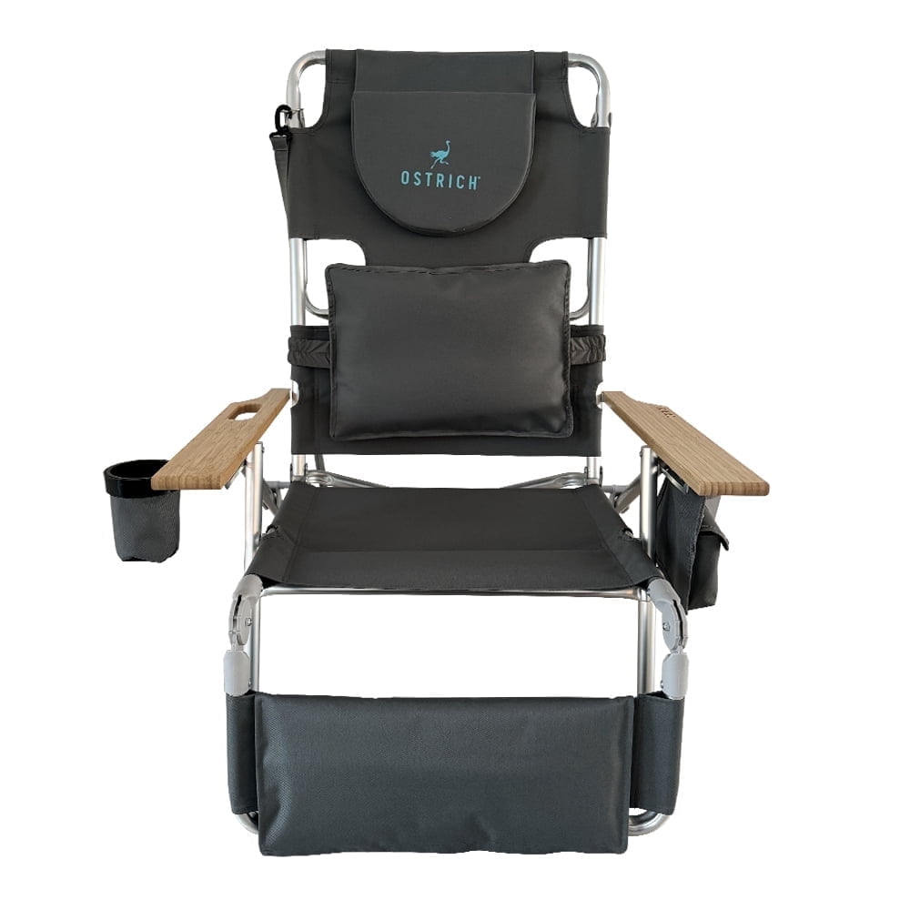 Ostrich Chair Deluxe 3N1 Chair, Gray - Walmart.com