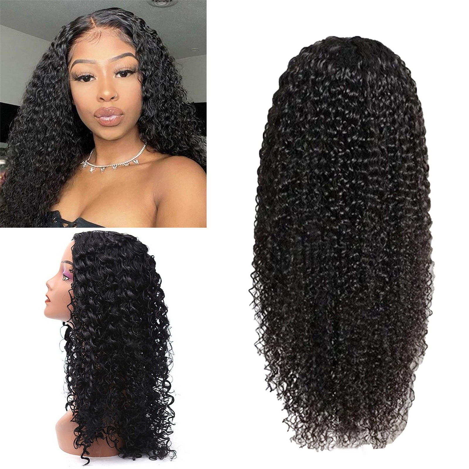 Front Lace Wig Female Chemical Fiber Long y H Wig Sets 25.6 Inch Size ...
