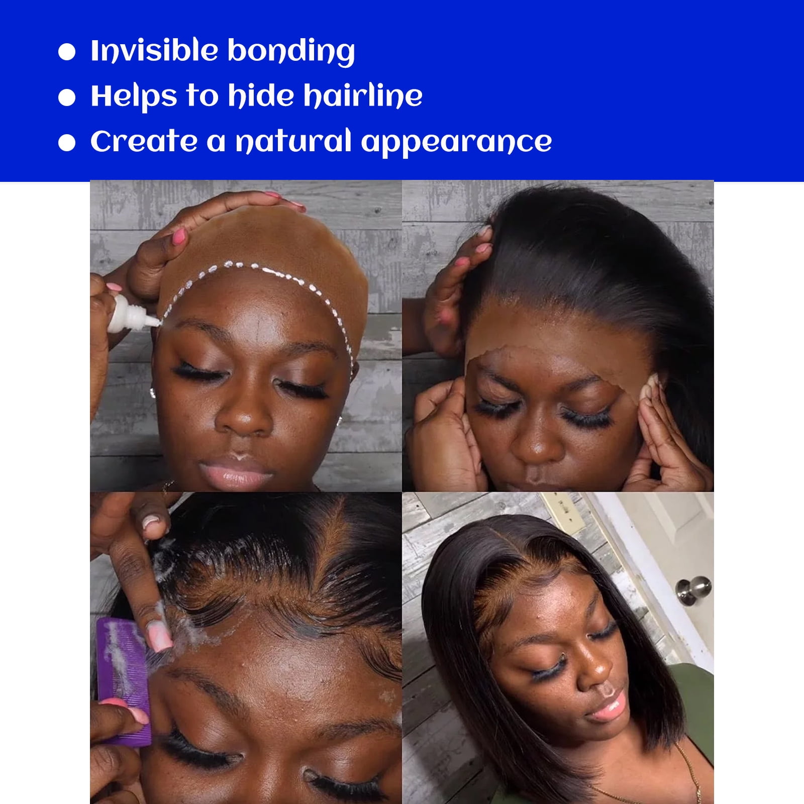 Front Lace Wig Invisible Bonding Glue Strong Hold Lace Wig Adhesive For Hairpiece Frontal