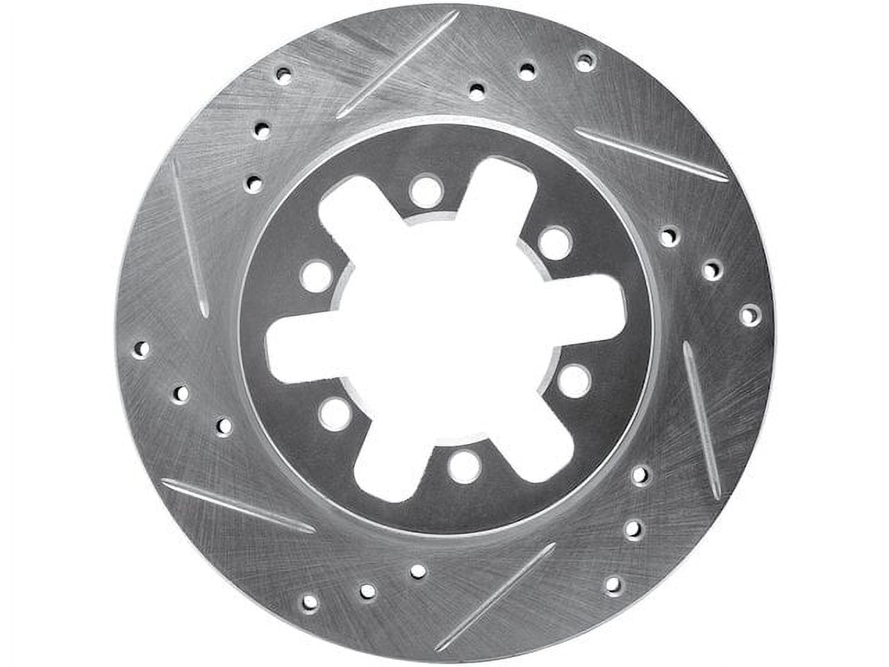 Front Left Brake Rotor - Compatible with 1986 - 1994 Nissan D21 RWD 2 ...