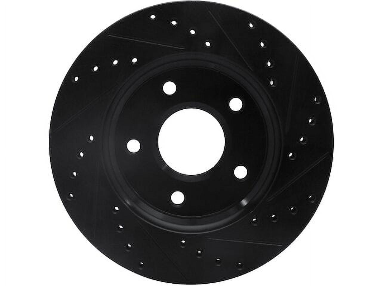 Front Left Brake Rotor - Compatible with 2008 - 2016 Chrysler Town ...