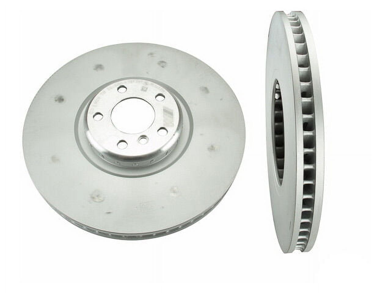 Front Left Brake Rotor - Compatible with 2010 - 2014 BMW X6 M 2011 2012 ...