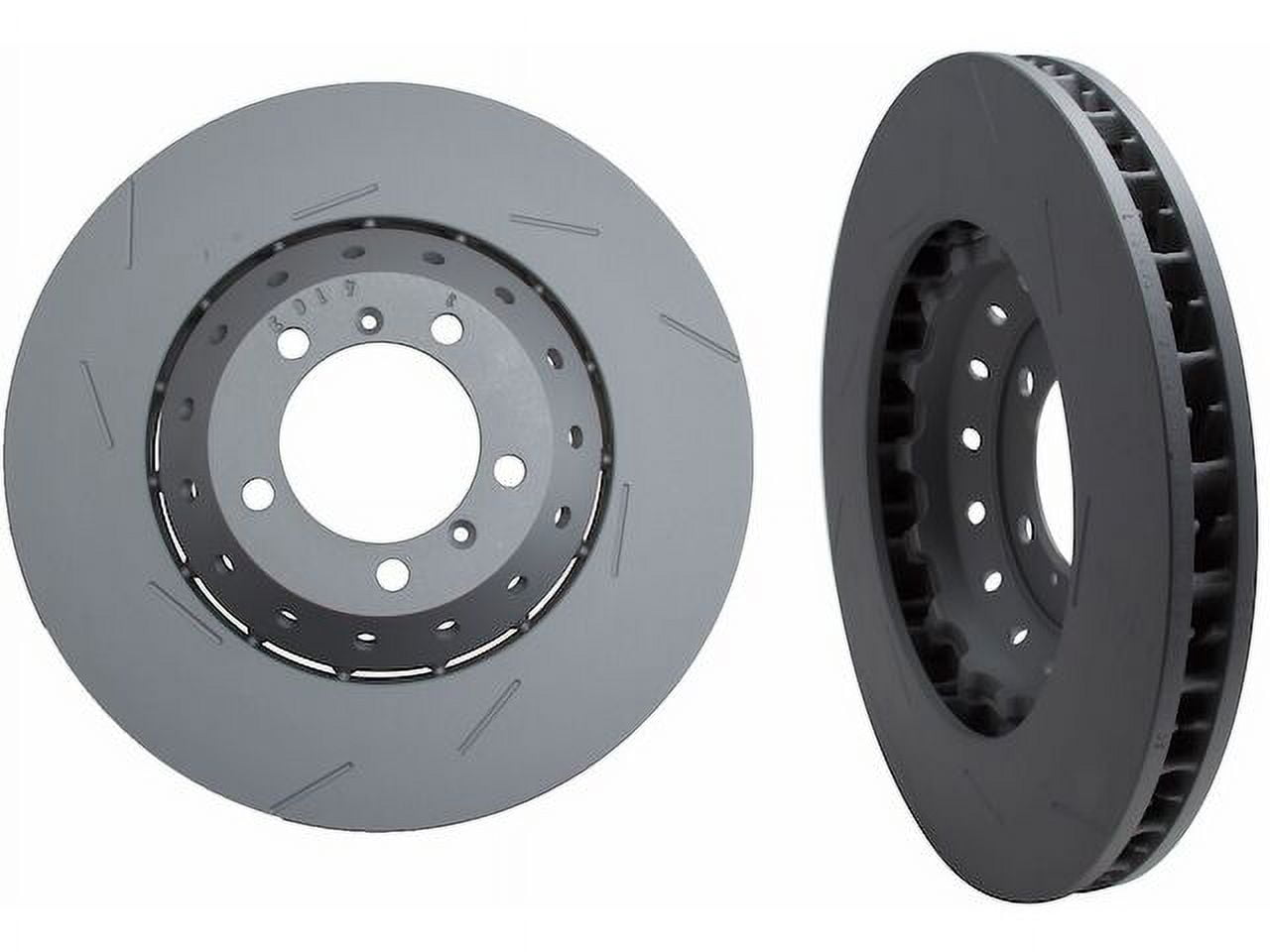 Front Left Brake Rotor - Compatible with 2010 - 2016 Porsche Panamera ...