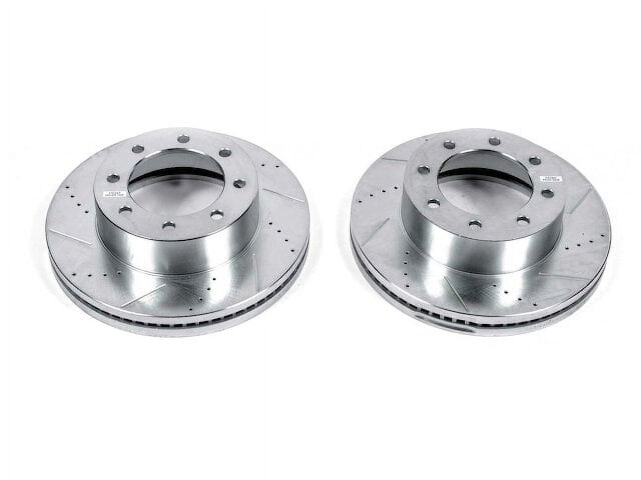 Front Left Brake Rotor - Compatible with 2013 - 2016 Ford F-450 Super ...