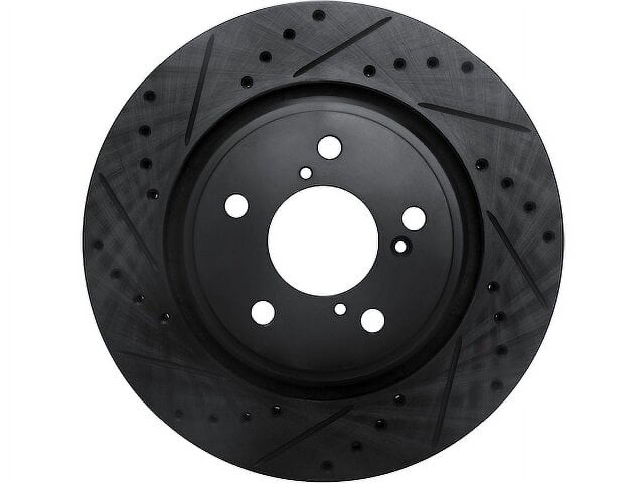 Front Left Brake Rotor - Compatible with 2017 - 2023 Honda Ridgeline ...