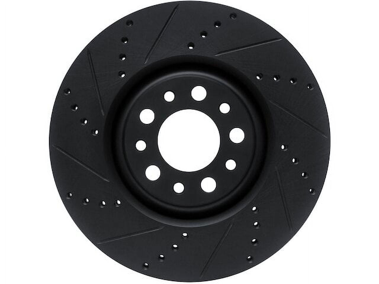 Front Left Brake Rotor - Compatible with 2017 - 2024 Alfa Romeo Giulia ...