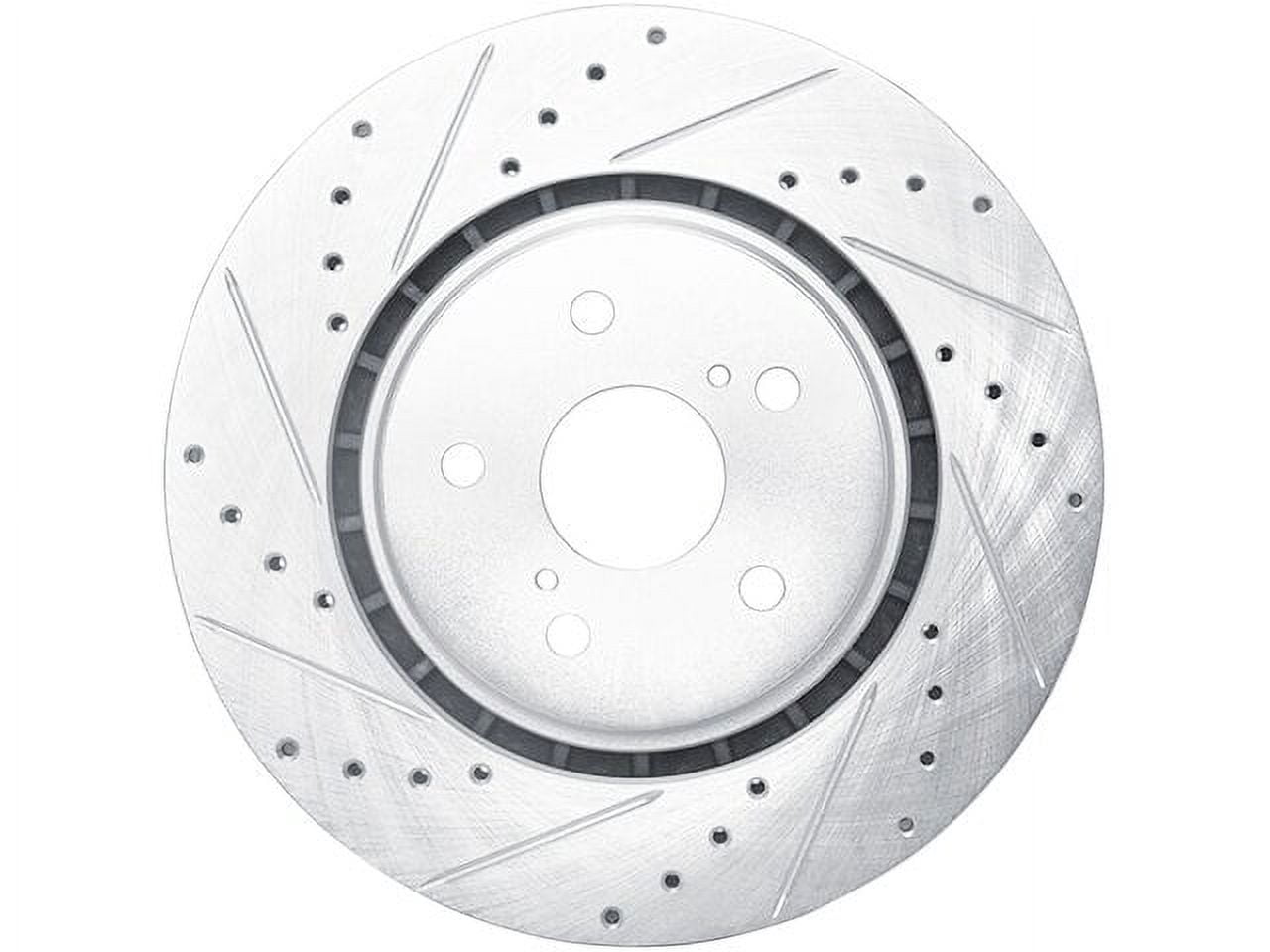 Front Left Brake Rotor - Compatible with 2018 - 2022 RX350L 2019 2020 ...