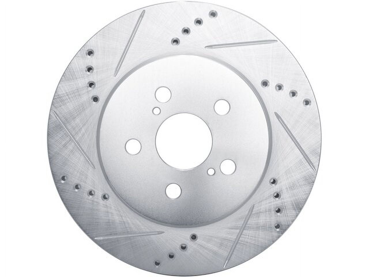 Front Left Brake Rotor - Compatible with 2019 - 2023 Toyota Corolla ...