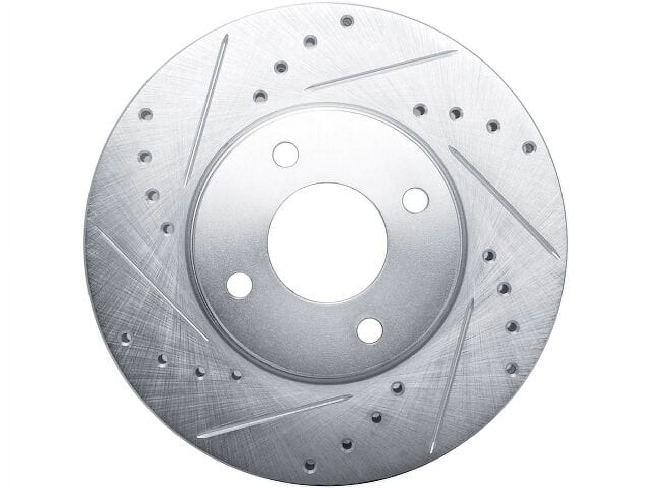 Front Left Brake Rotor - Compatible with 2020 - 2024 Nissan Versa 2021 ...