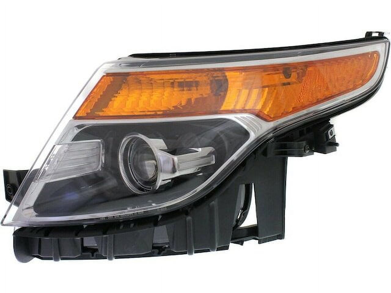 Front Left Driver Side Halogen Headlight Assembly - with Chrome Trim ...