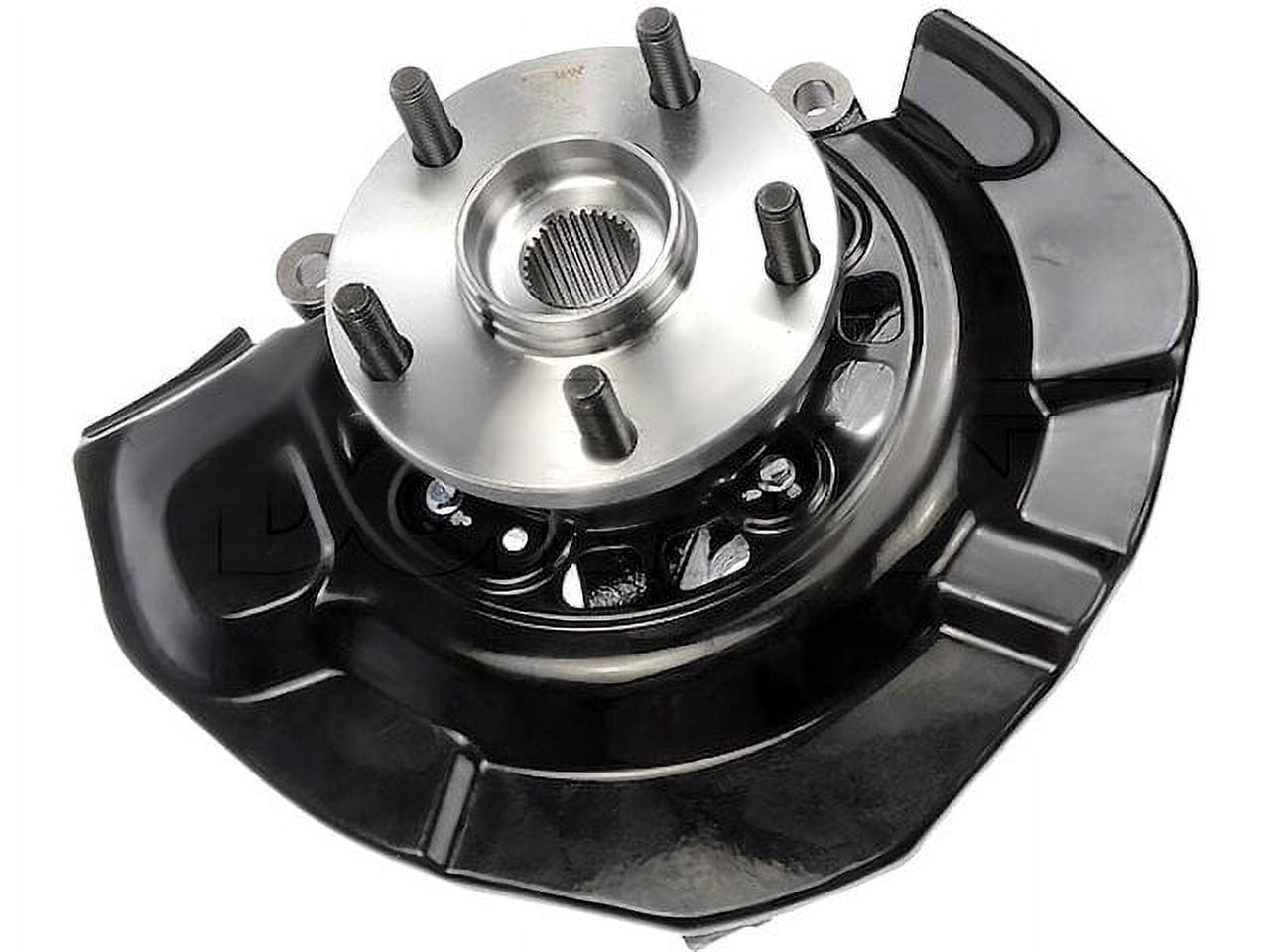 Front Left Driver Side Steering Knuckle Kit - with Hub, Bearing, and ...