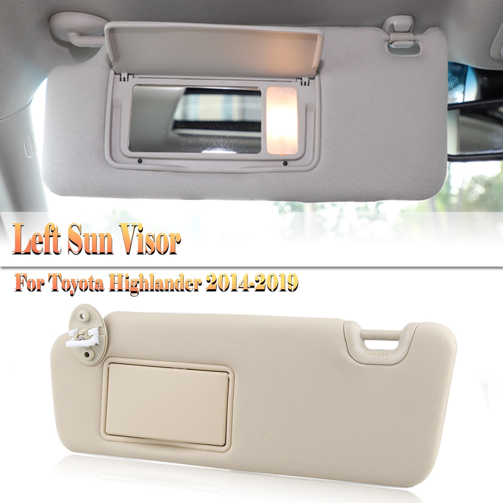 Highlander Sun Visor Escondido Toyota