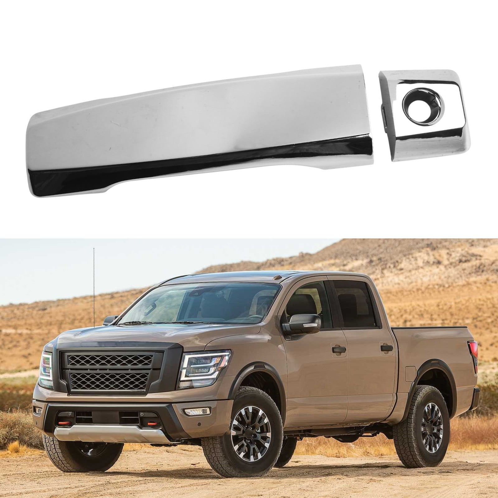 Front Left Exterior Outside Door Handle 80640Zc00A Fit For Nissan ...