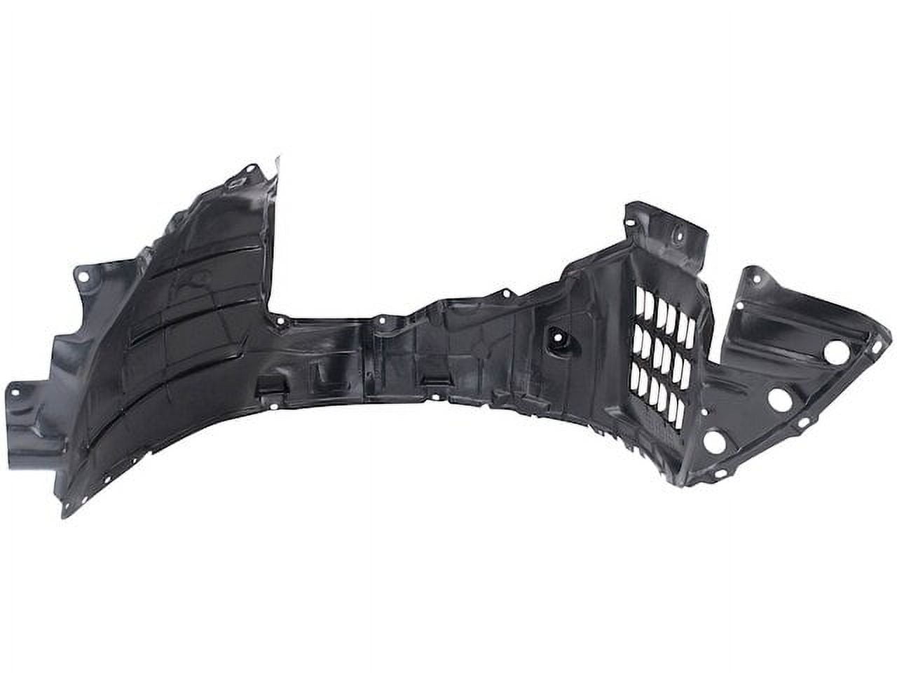 T.RQ Front Left Fender Liner, Black Plastic, 2015-2020 Nissan ...