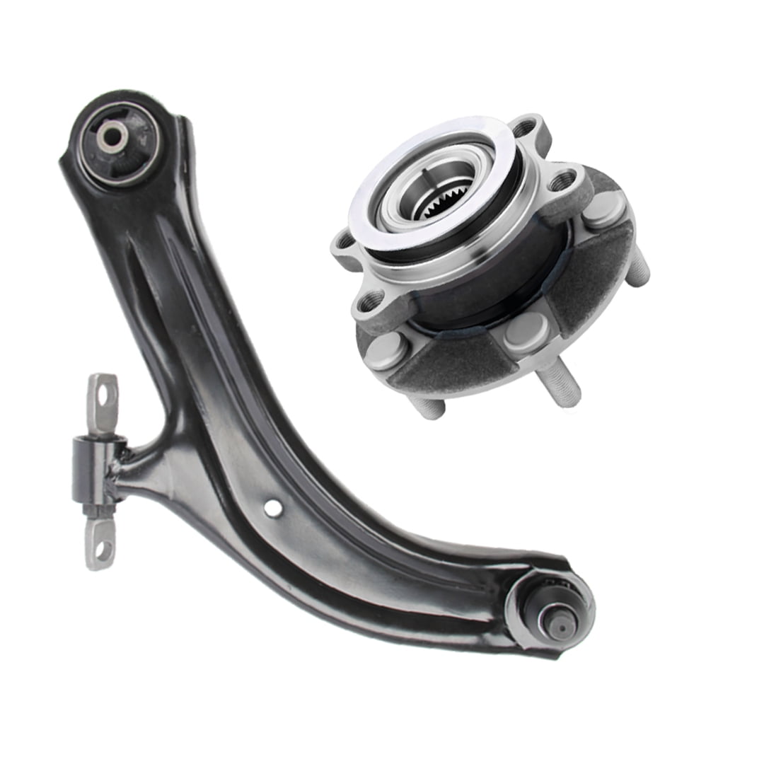 Front Left Lower Control Arm Ball Joint-Wheel Hub Bearing Assembly For ...