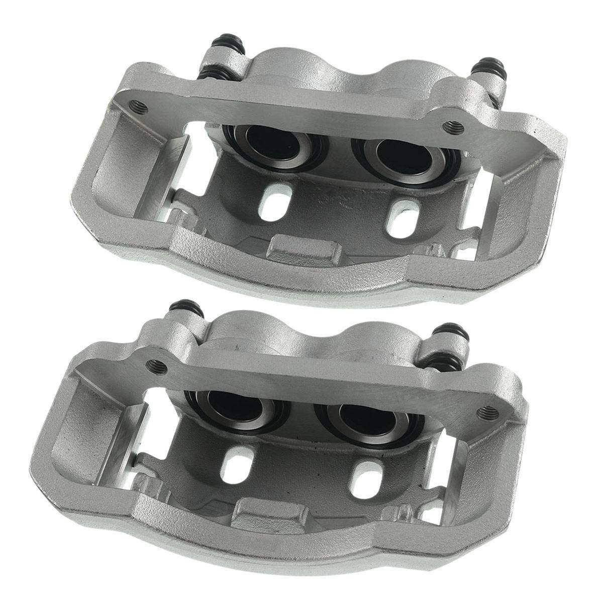 Front Left & Right Brake Calipers w/ Bracket For D_odge R_am2500 3500 ...
