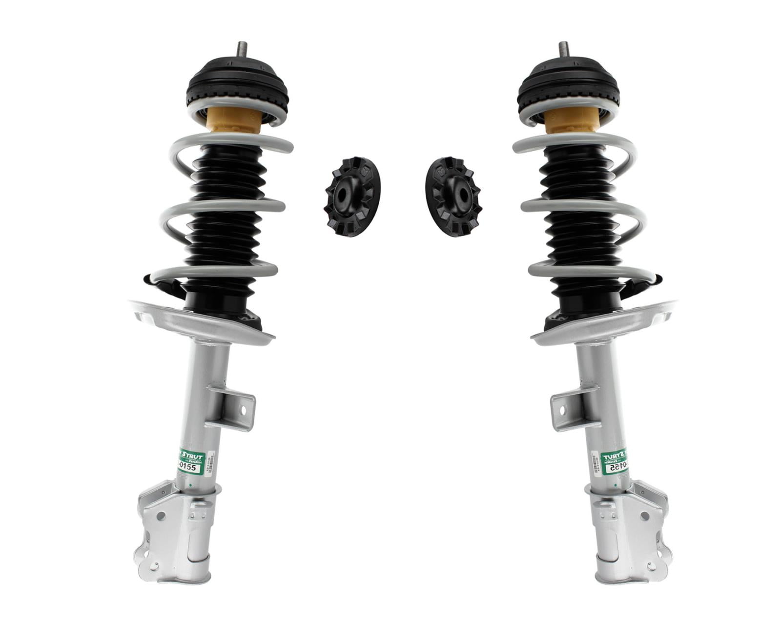 Front Left & Right Complete Spring Struts Fits FIat 500 Pop 2012-2016 ...