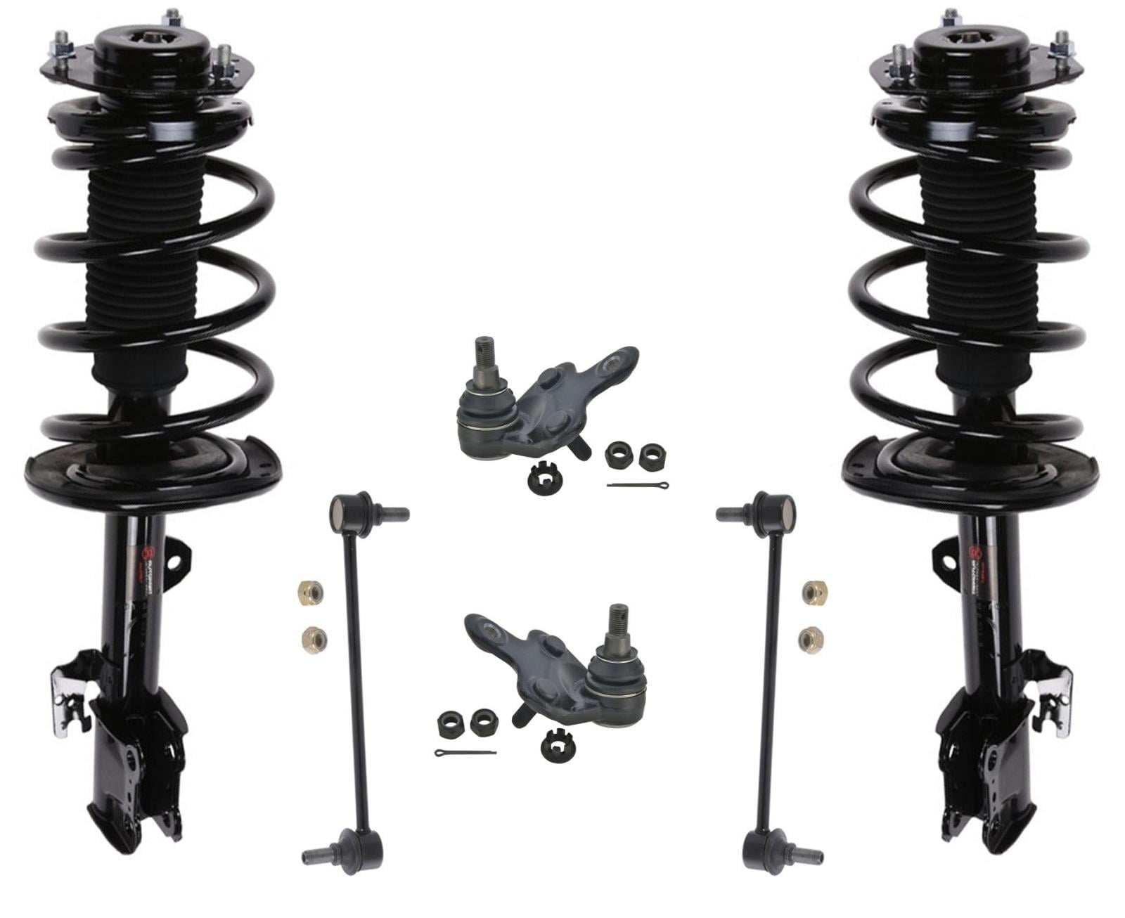Front Left & Right Complete Spring Struts for Toyota Highlander 11-13 3 ...