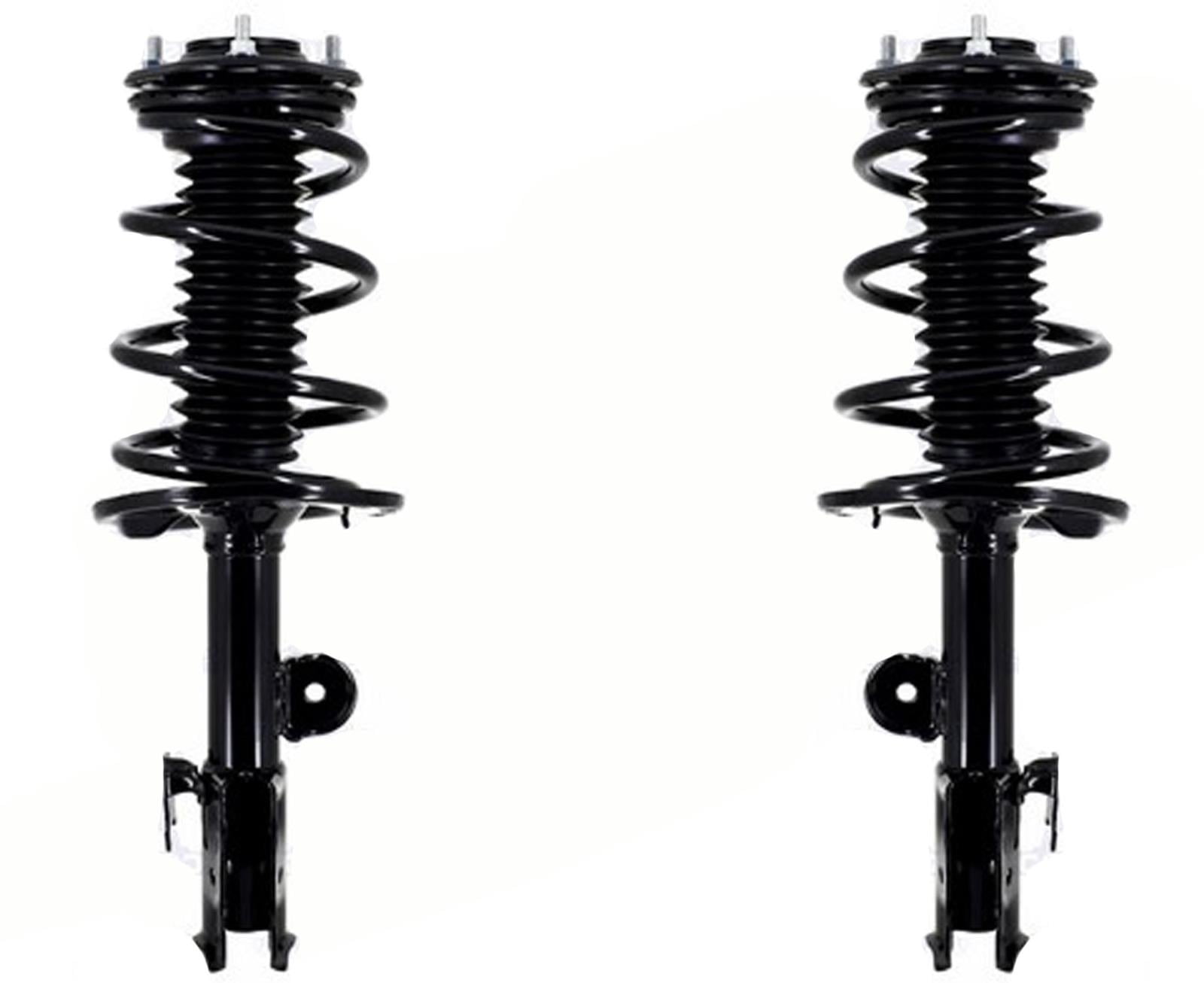 Front Left & Right Complete Struts With Coil Springs For 2015-2017 ...