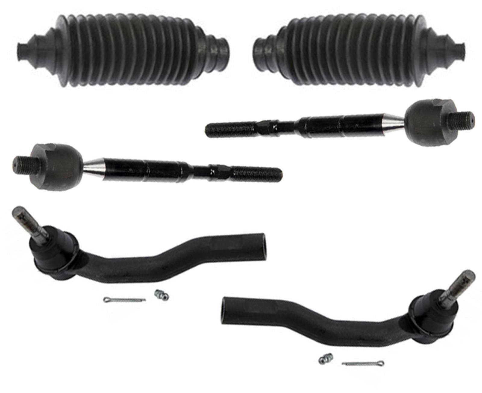 Front Left & Right Inner & Outer Tie Rods For Toyota Prius 2010-2015 ...