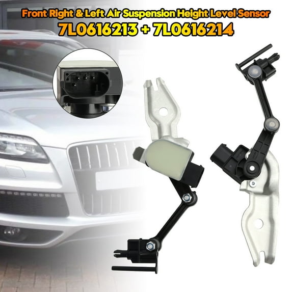 Front Left & Right Suspension Height Sensor 7L0616213 7L0616214 For ...