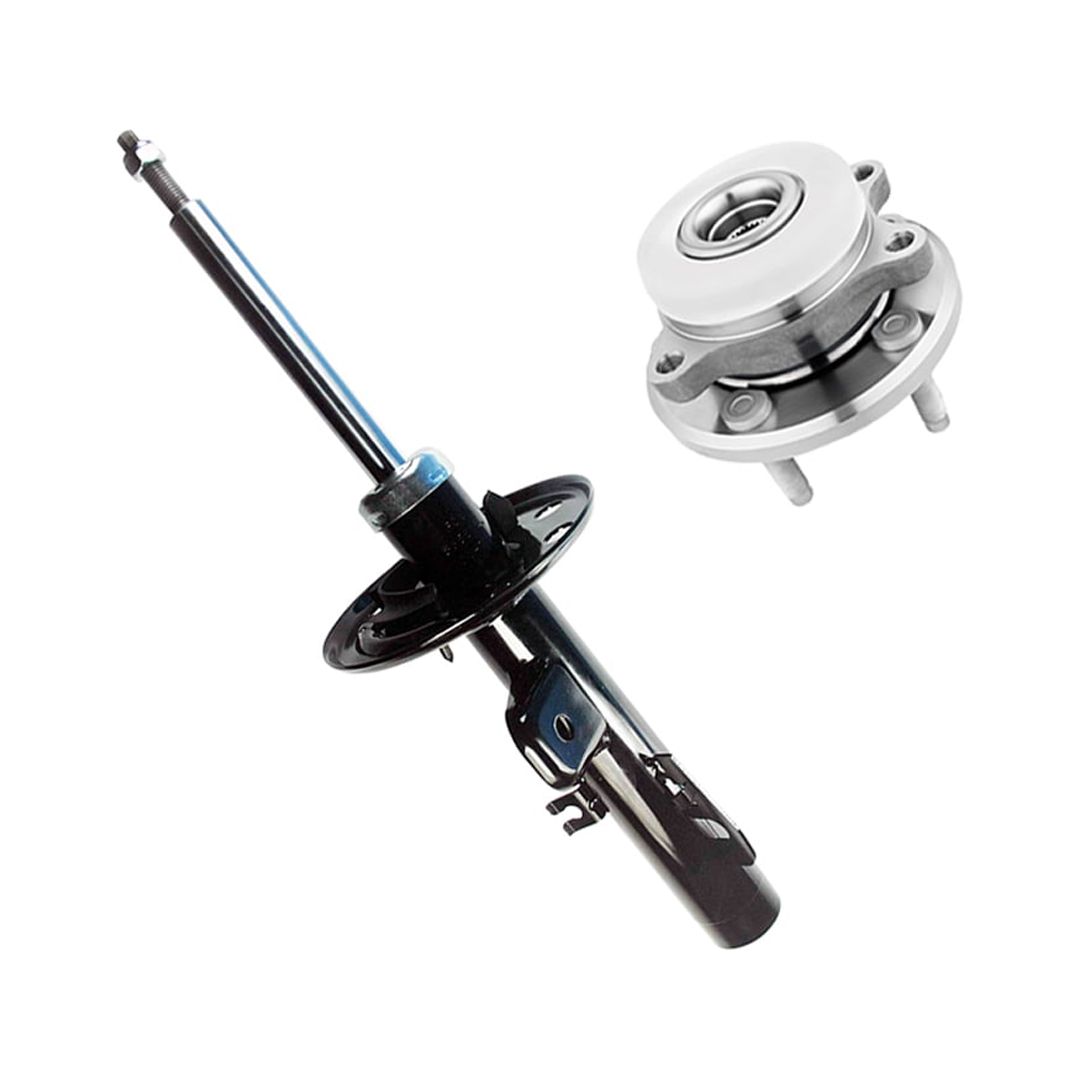 Front Left Suspension Strut Assembly-Wheel Hub Bearing Assembly For ...