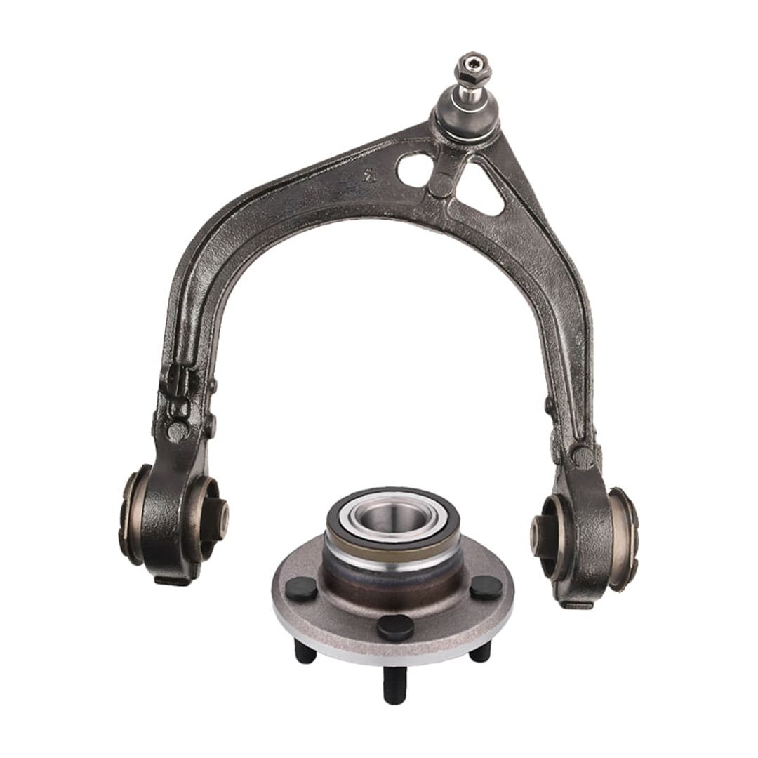 Front Left Upper Control Arm Ball Joint-Wheel Hub Bearing Assembly For ...
