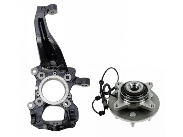 Front Left Wheel Hub and Steering Knuckle Kit 2 Piece - Compatible with ...