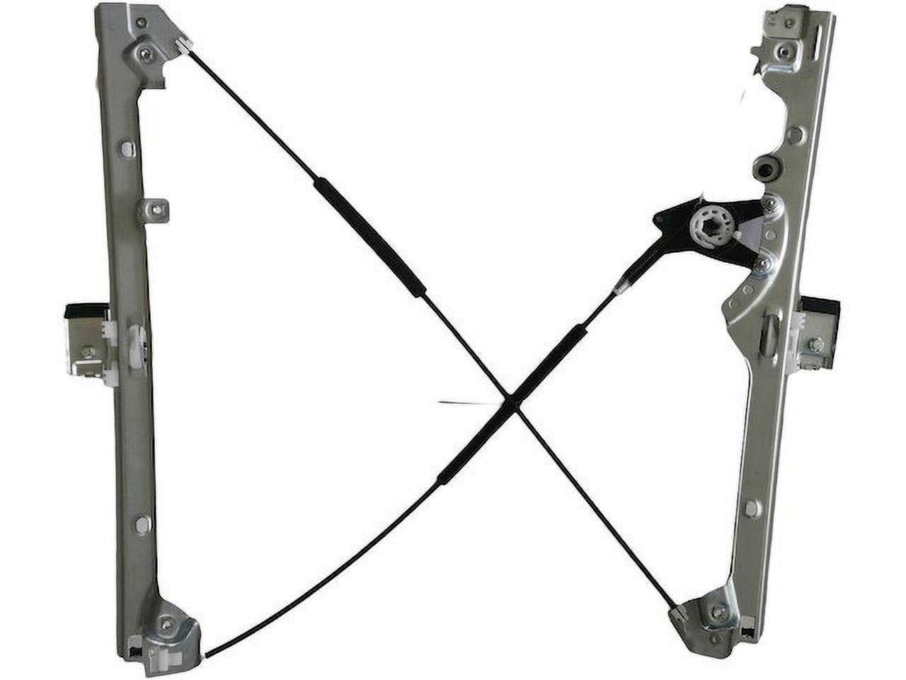 Front Left Window Regulator - Compatible with 1999 - 2006 Chevy Silverado 1500 2000 2001 2002 ...