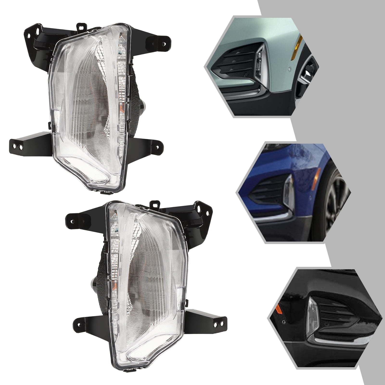 Front Left and Right Daytime Running Lights for 2022-2023 Chevrolet ...