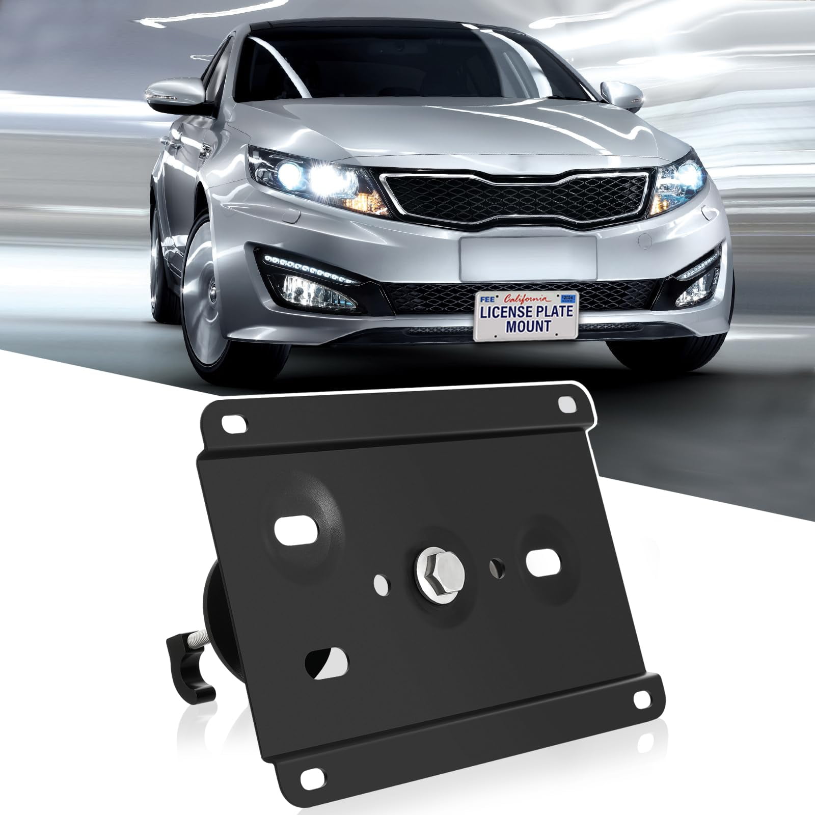 Front License Plate Bracket Compatible with Kia 2011-up Optima K5 No ...