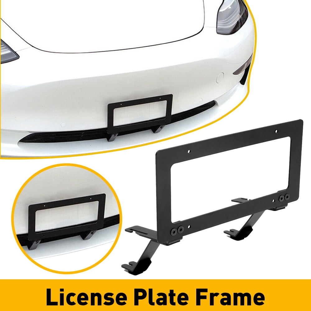 Front License Plate Frame Holder Fit For 2017-2023 Tesla Model Y ...