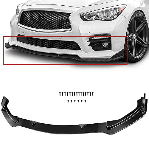 Front Lip Body Kit ABS Fits for 2014-2017 for Infiniti Q50 Base Premium ...