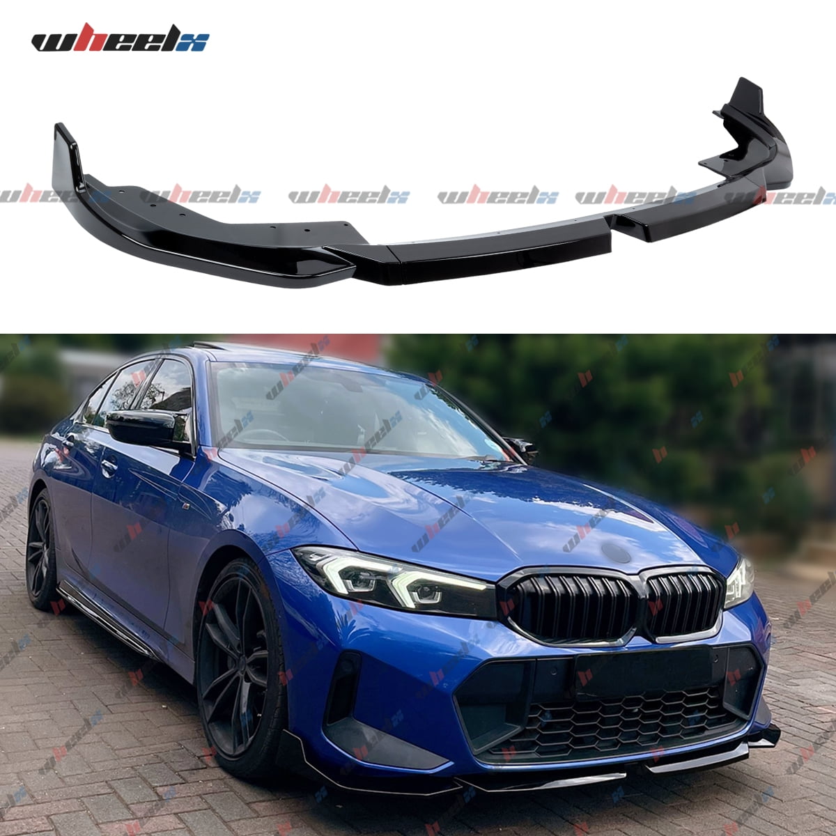 Front Lip Compatible with 2023-2025 BMW G20 330i/330e/M340i(M Sport ...