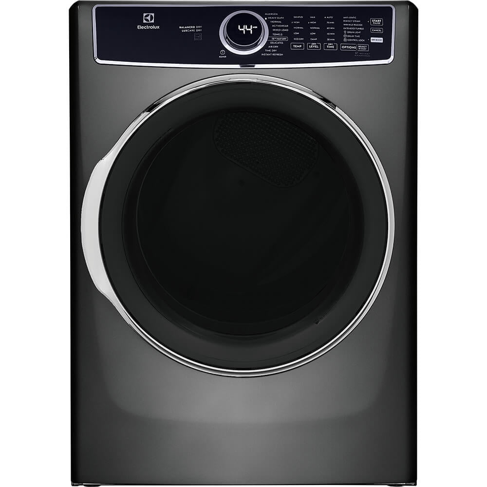 Front Load Perfect Steam™ Electric Dryer with Balanced Dry™ and Instant ...